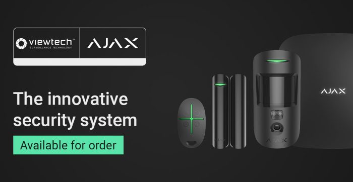Ajax Alarm Systems - Viewtech Surveillance Technology